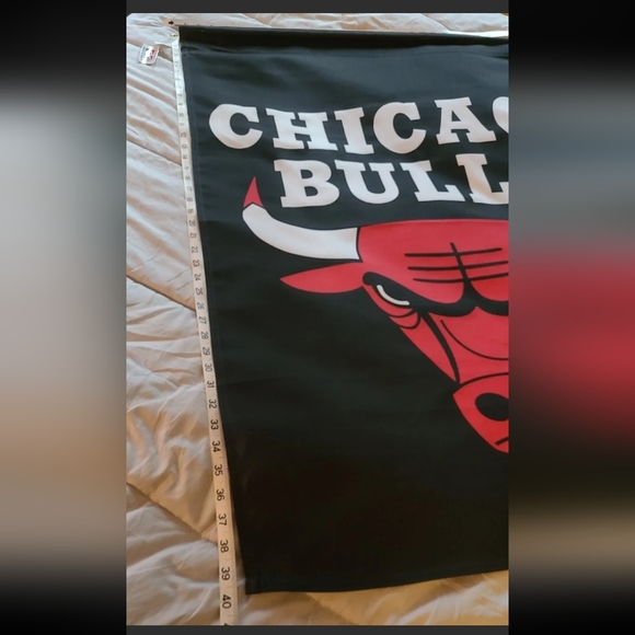 NBA | Art | Nba Official Vintage 995 Chicago Bulls Flag With Adjustable ...